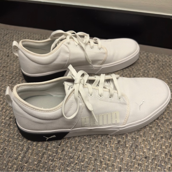 Puma | Shoes | Puma Mens El Rey Ii Casual Sneakers White Black Us Size ...